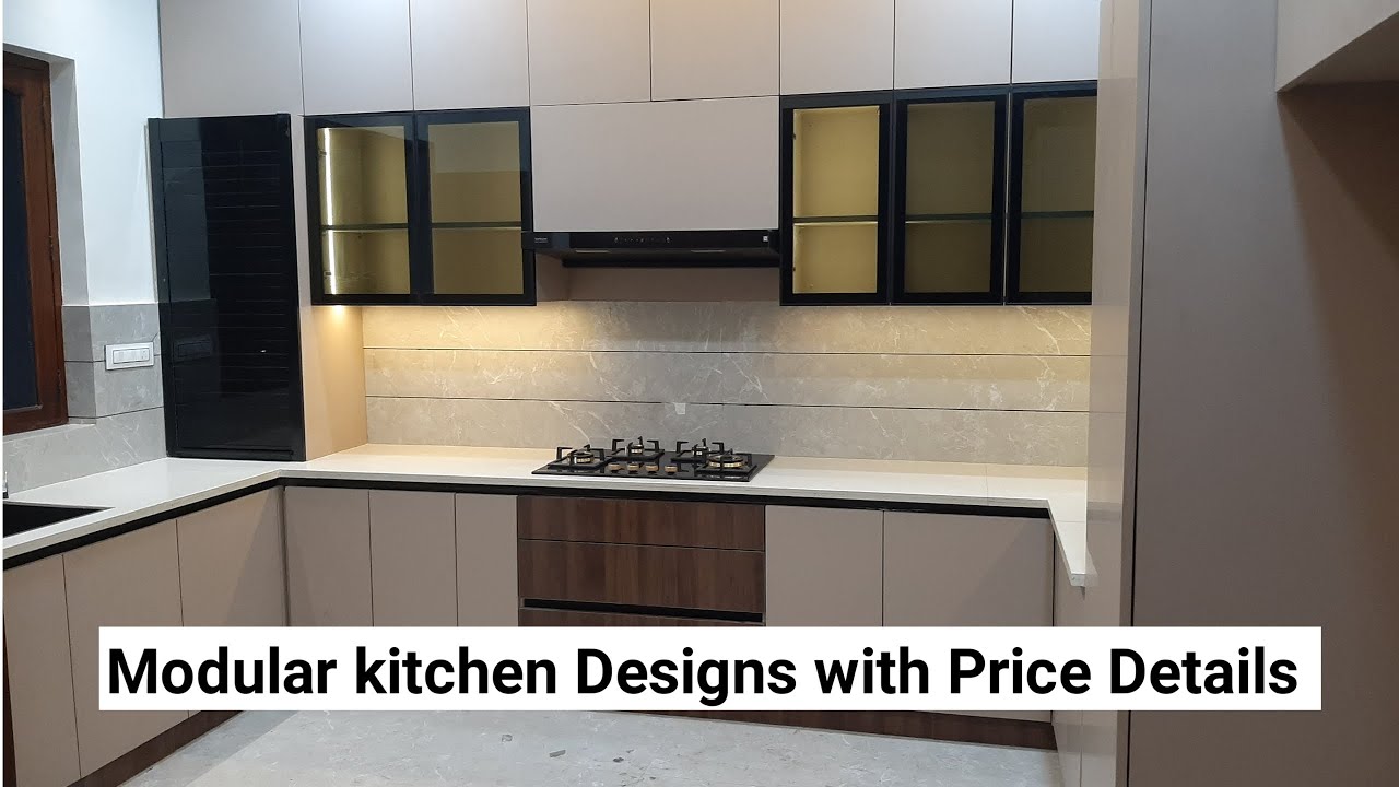 Letest Modular Kitchen Design with Details | Modular kitchen design ...