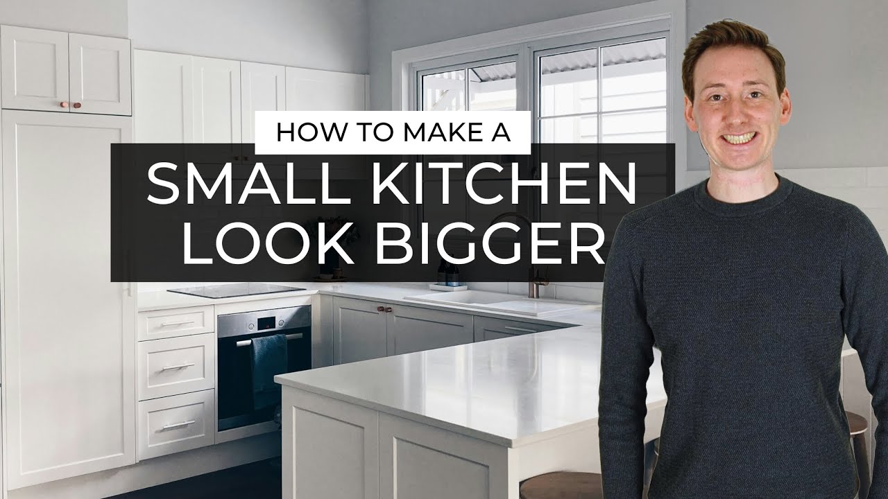 12 Design Tricks To Make A Small Kitchen Look Feel Bigger Houseterior