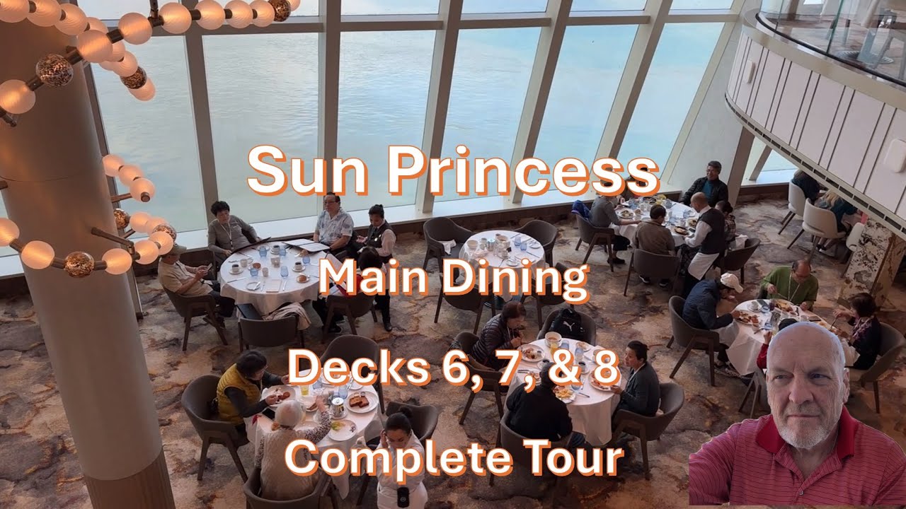 Sun Princess Main Dining Rooms - Houseterior