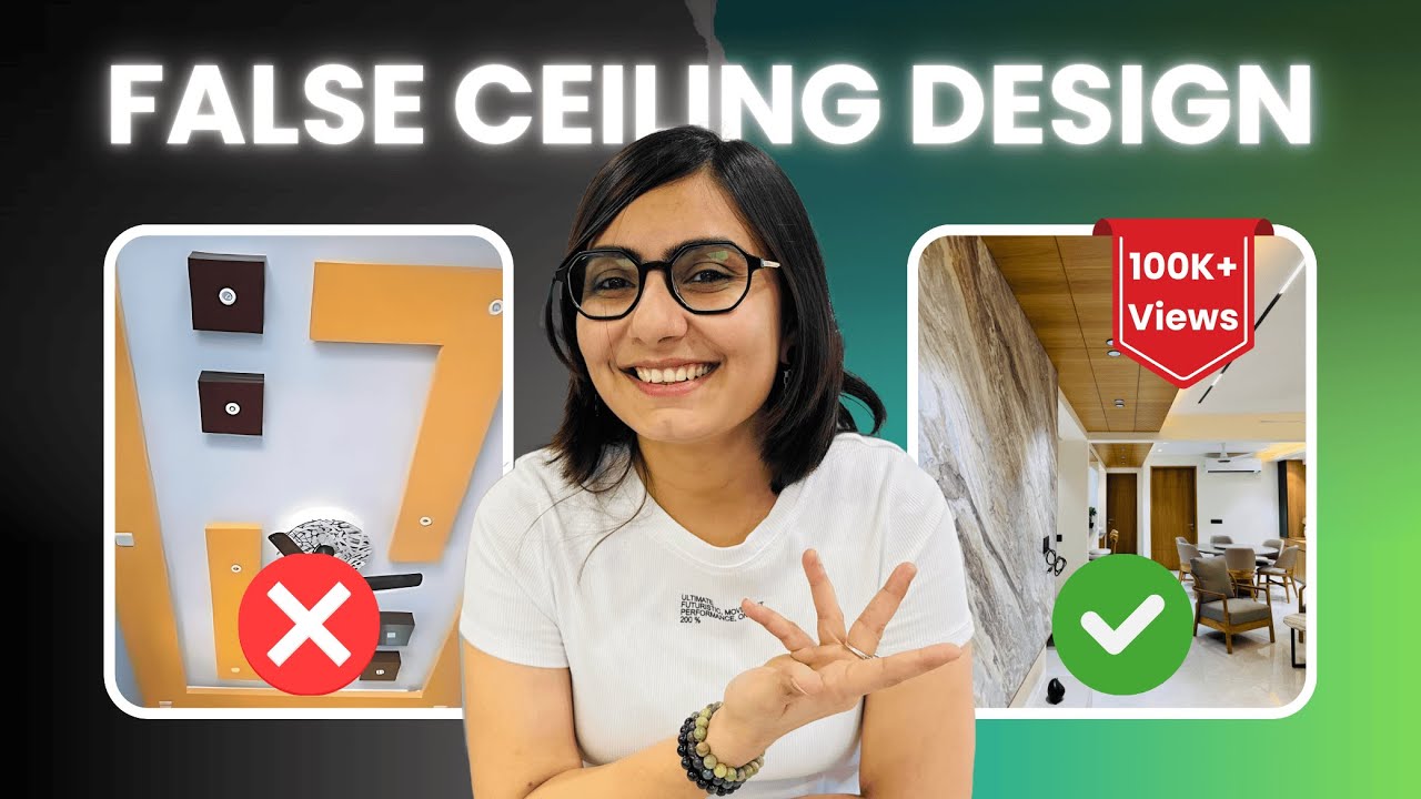 False Ceiling Design - POP vs Gypsum | Best Materials with Price | Our ...