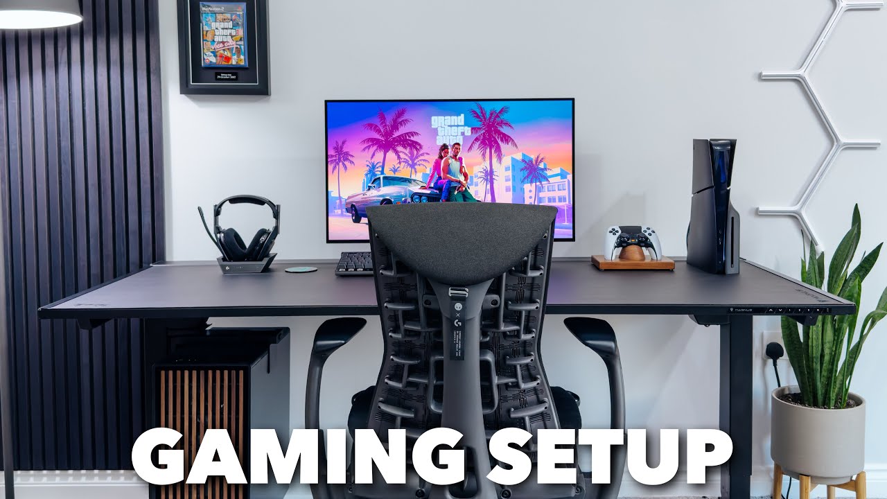 My Gaming Setup & Room Tour (PS5 + PC) - Houseterior