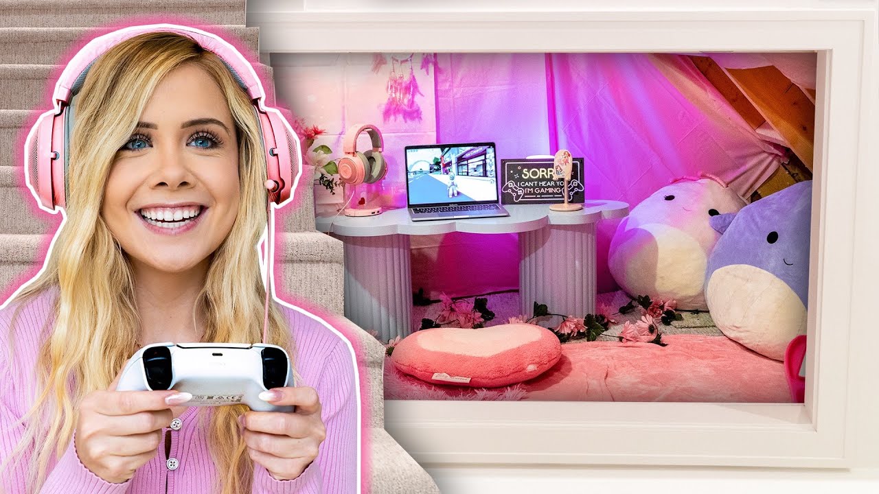 I Built A Secret Gaming Room In My Dream House Houseterior