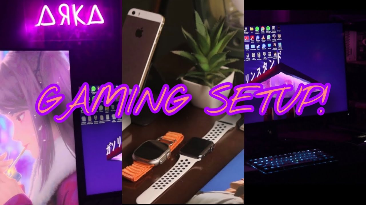 My Dream Gaming Room Tourёяшн 2023 Aesthetic Room Setup Ideas Gaming