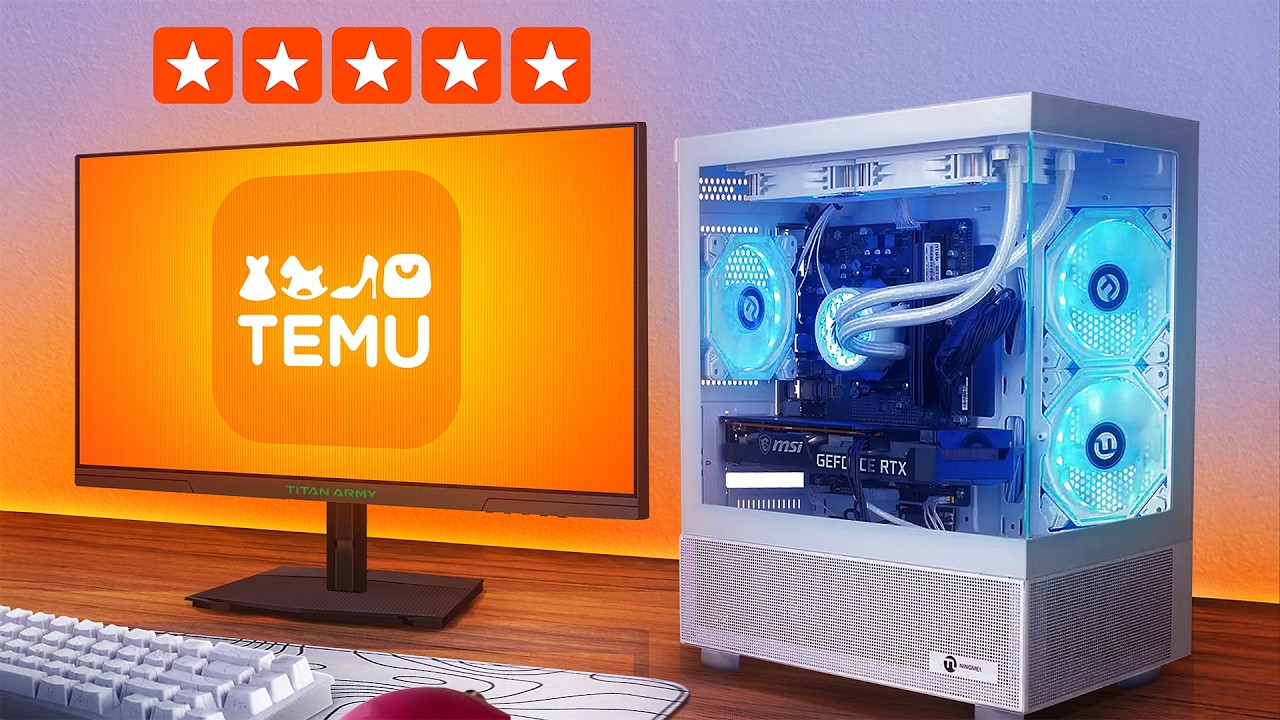 I Bought a 5 Star Temu Gaming Setup! - Houseterior